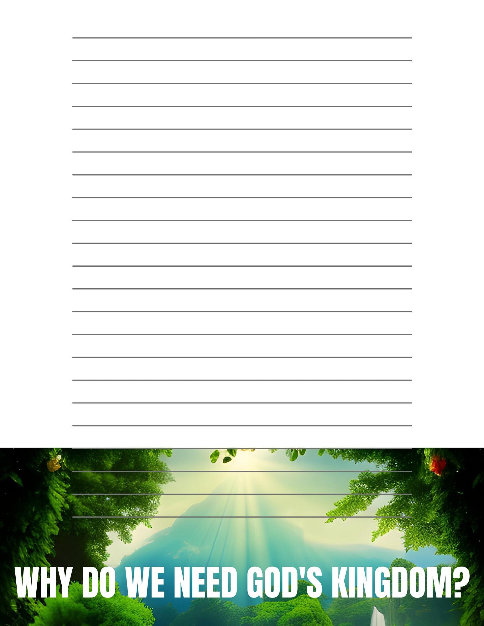 Letter Writing Paper JW Letter Writing Paper God's - Etsy
