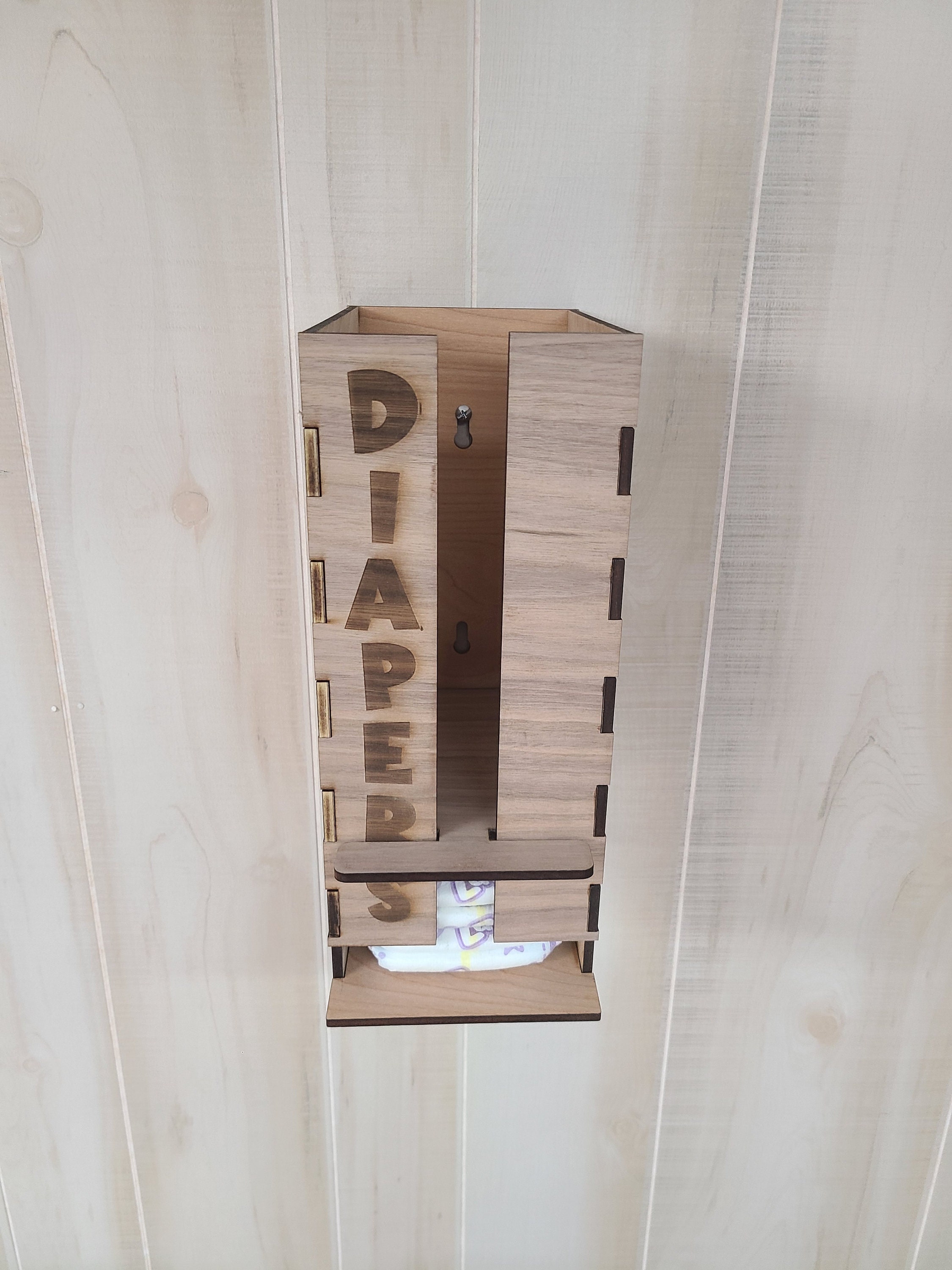 Baby Diaper Dispenser Box Printable Template or Laser Cut Files SVG ...