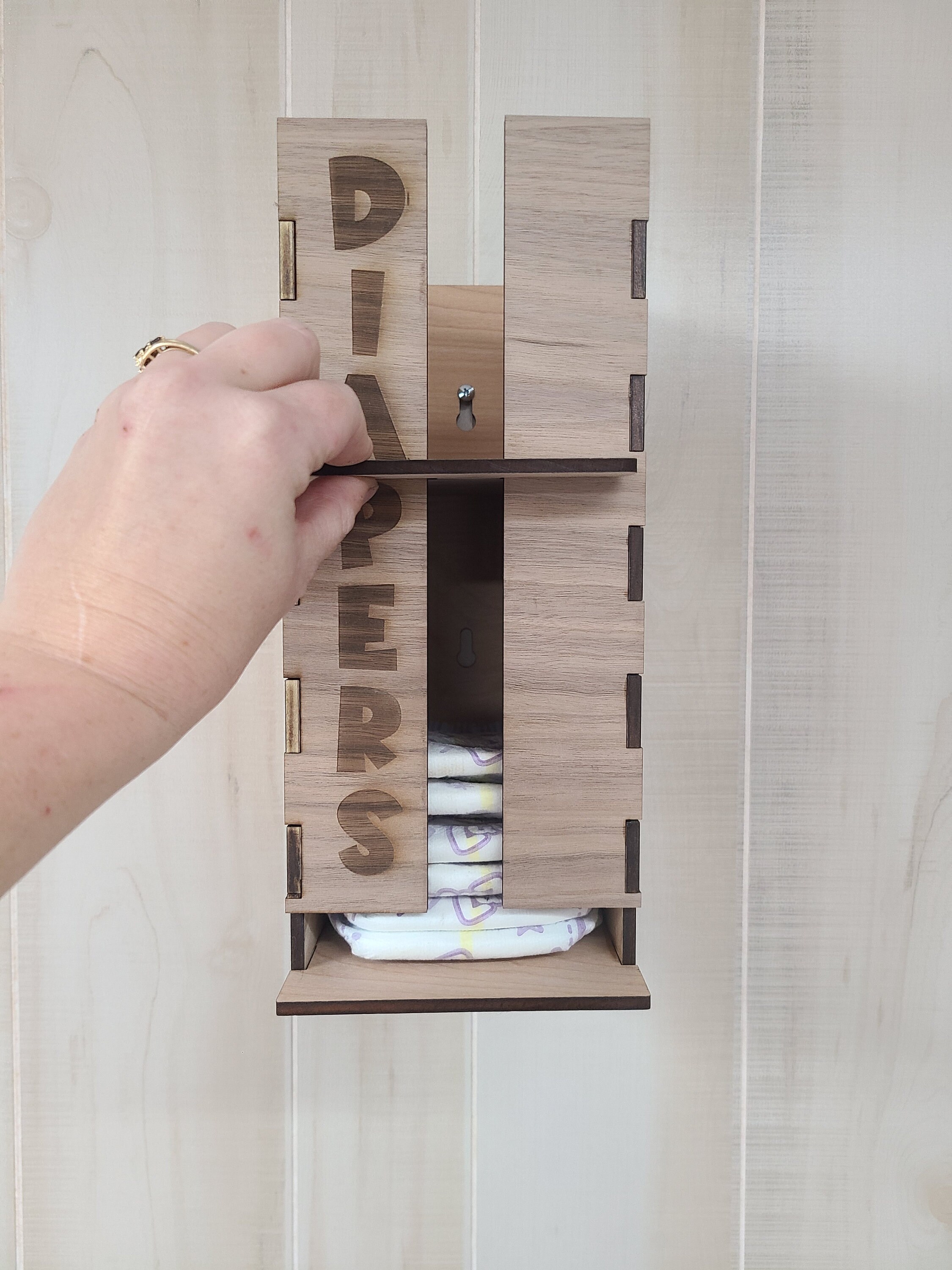 Baby Diaper Dispenser Box Printable Template or Laser Cut Files SVG ...