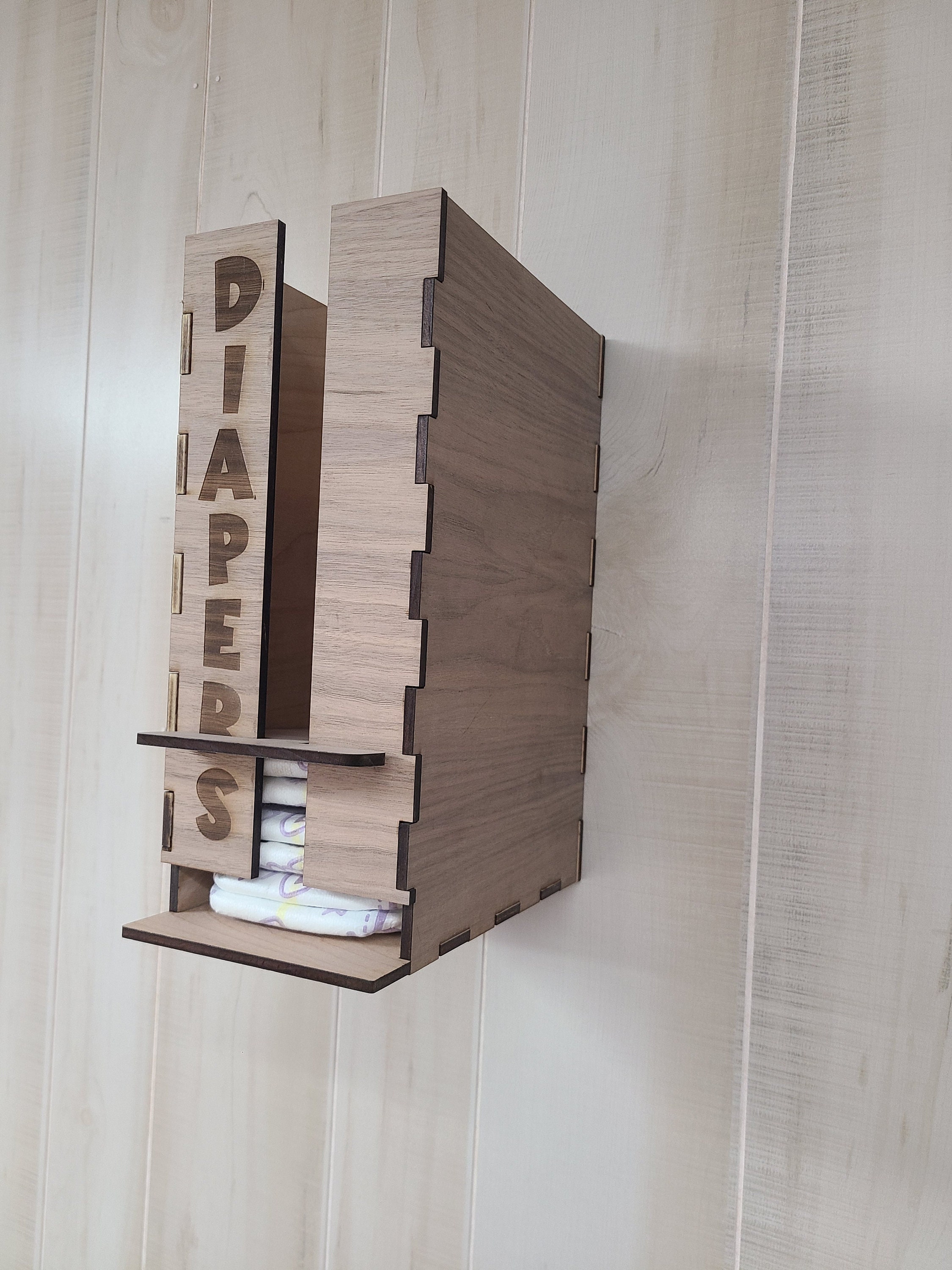 Baby Diaper Dispenser Box Printable Template or Laser Cut Files SVG ...