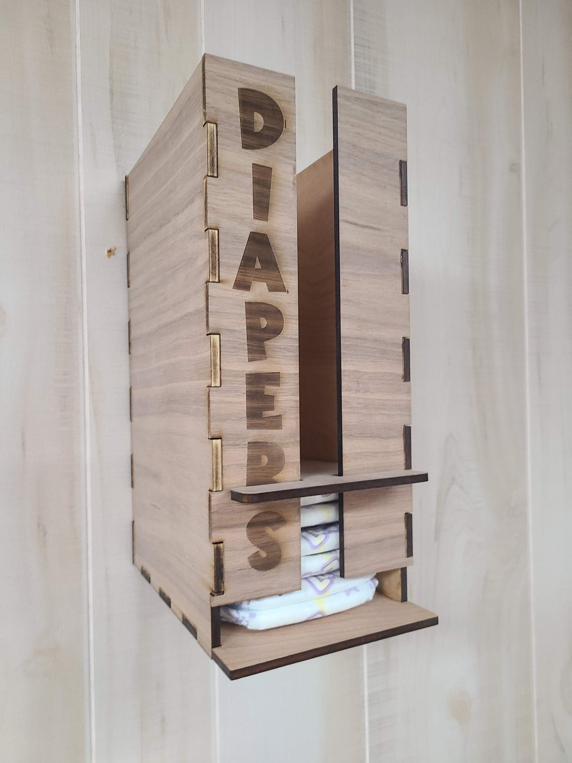 Baby Diaper Dispenser Box Printable Template or Laser Cut Files SVG ...