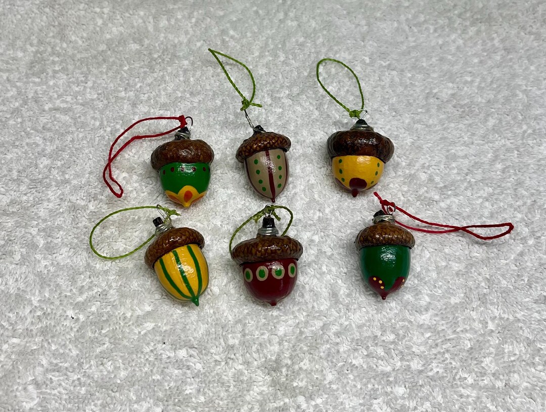Acorn Ornaments - Etsy