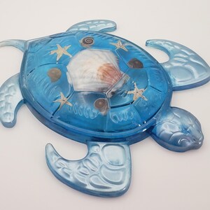 Beachy Sea Turtles Featuring Shells and Star Fish Embellishments. - Etsy