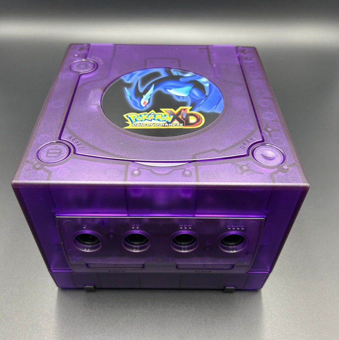 Nintendo Gamecube Clear Purple Console Pokemon XD Jewel, LED Mods ...