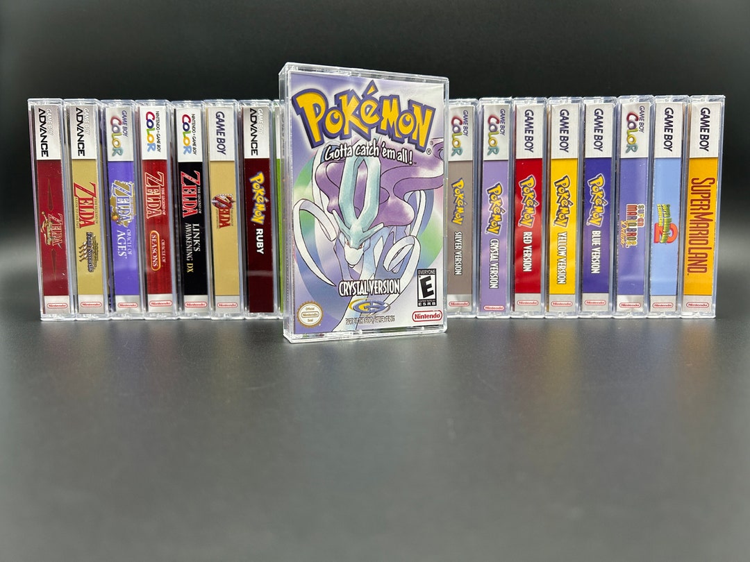 Nintendo Gameboy Custom Cassette Covers for Game Storage - Etsy