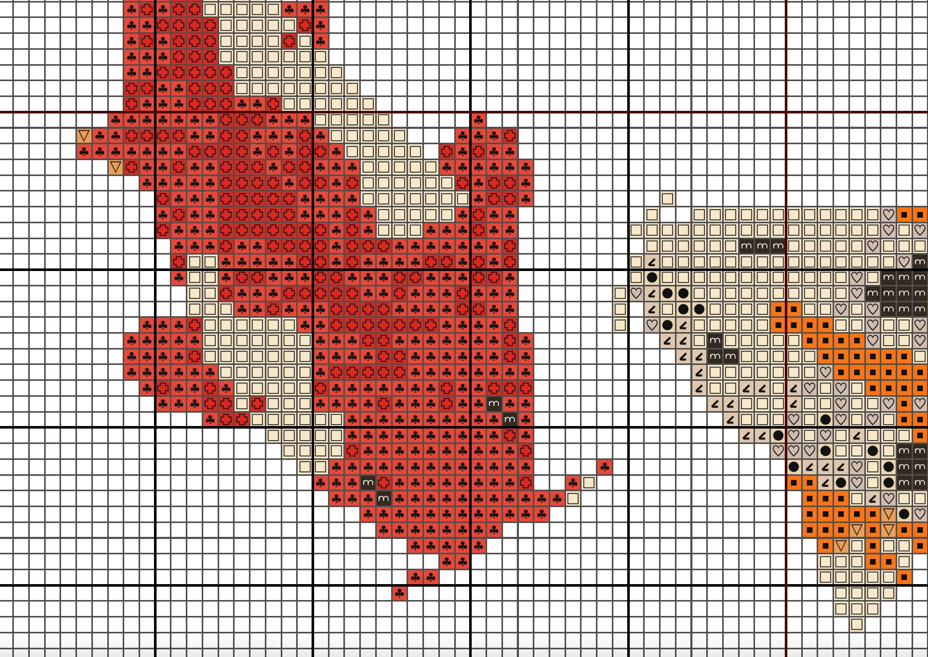 Koi Fish Cross Stitch Pattern, Nature Pattern, Animal Pattern, 100 X ...