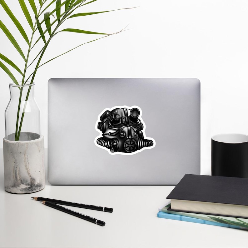 Fallout Power Armor Inspired - Vinyl Sticker - Etsy