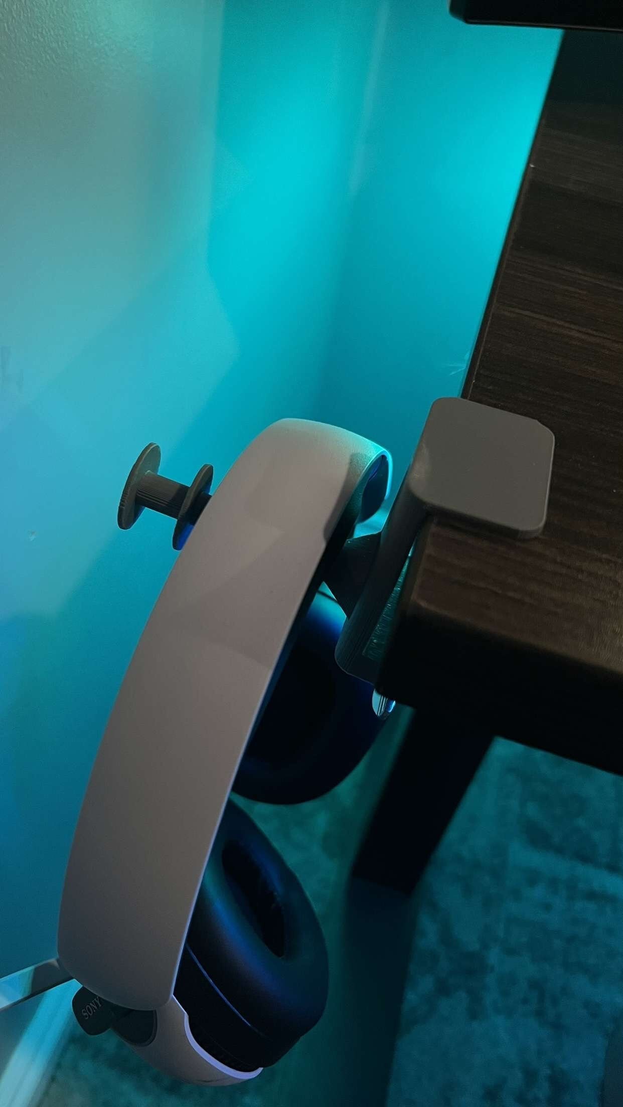 Adjustable Desk Headphone Stand Headset Hanger Mount PC - Etsy