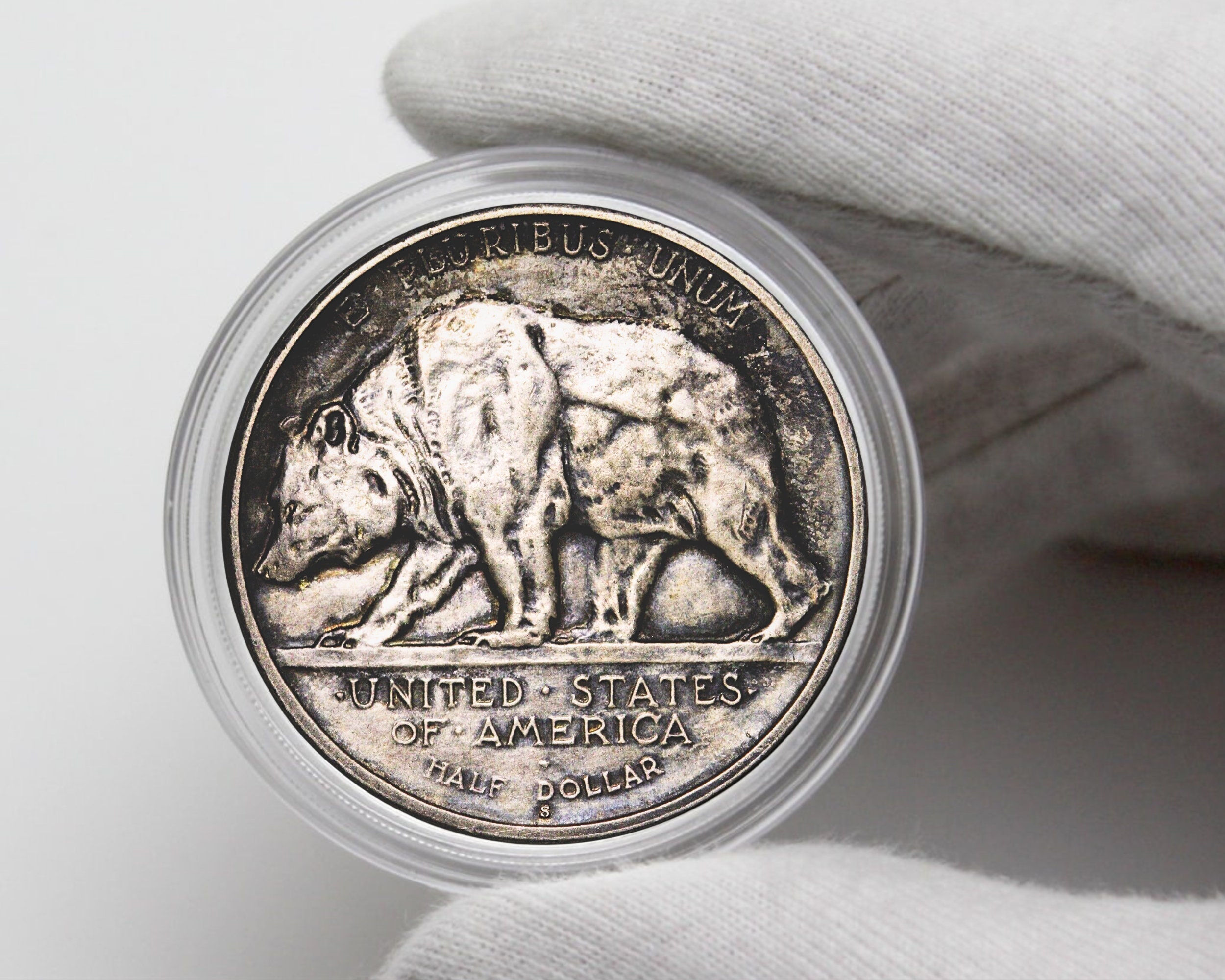 Coins 1925 S California Jubilee Half Dollar Collectibles Coins US ...