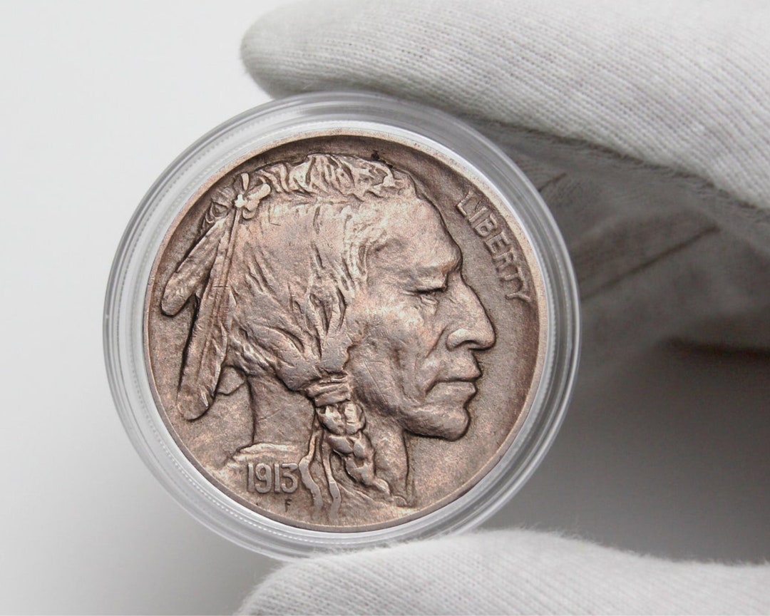 Coins 1913 D Buffalo Nickel Collectibles Coins US Commemorative Coins ...