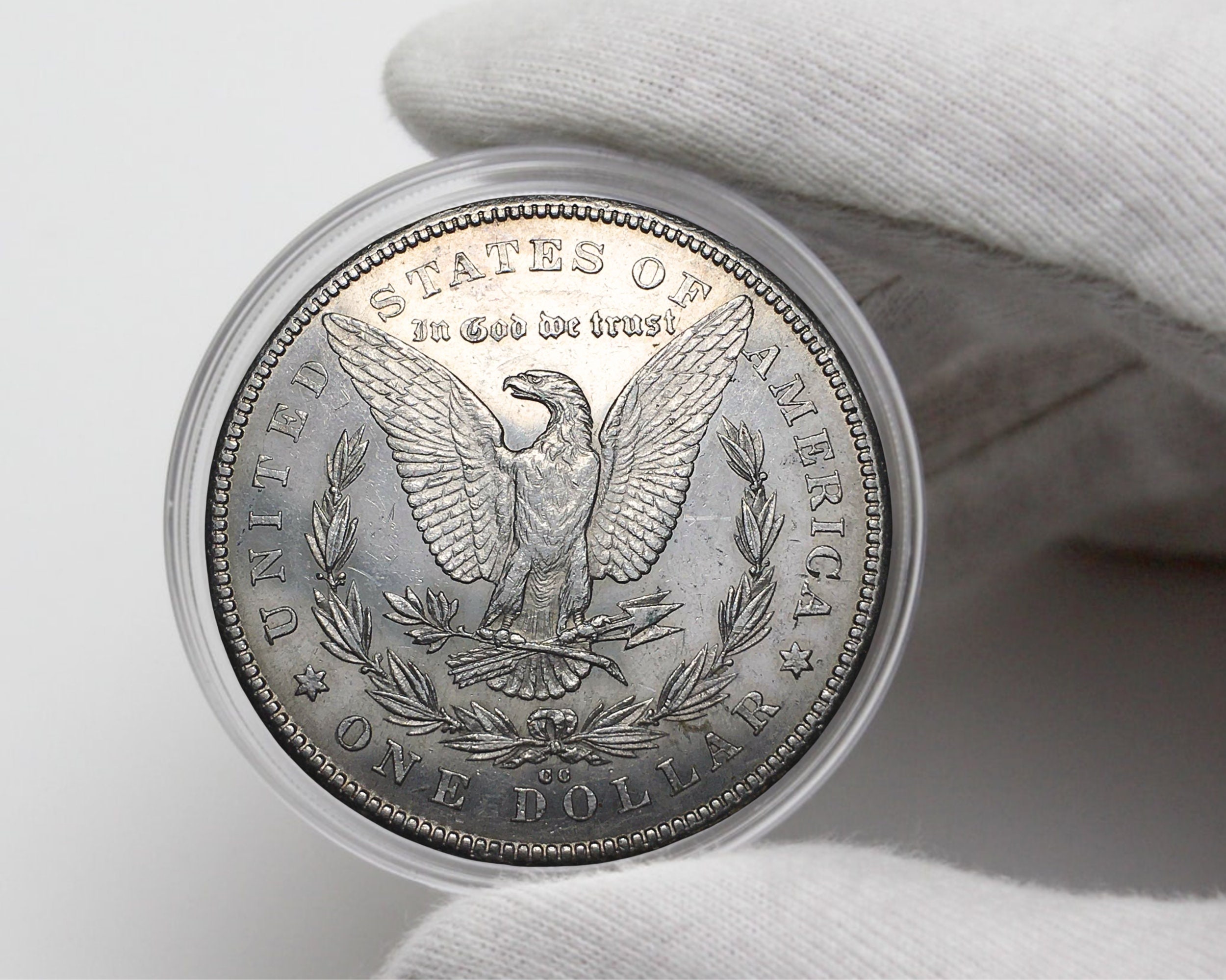 Coins 1878 CC Morgan Dollar Silver Plated Collectibles Coins US ...