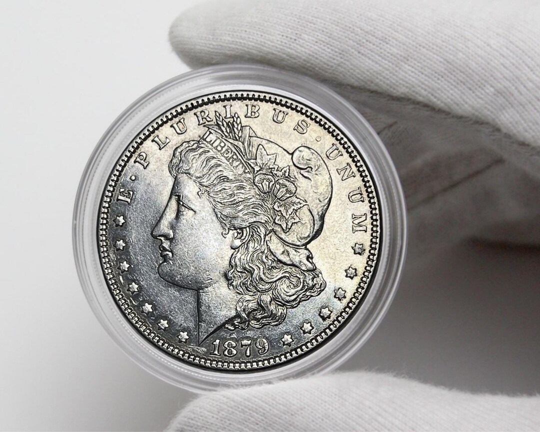 Coins 1879 Morgan Dollar Silver Plated Collectibles Coins US ...