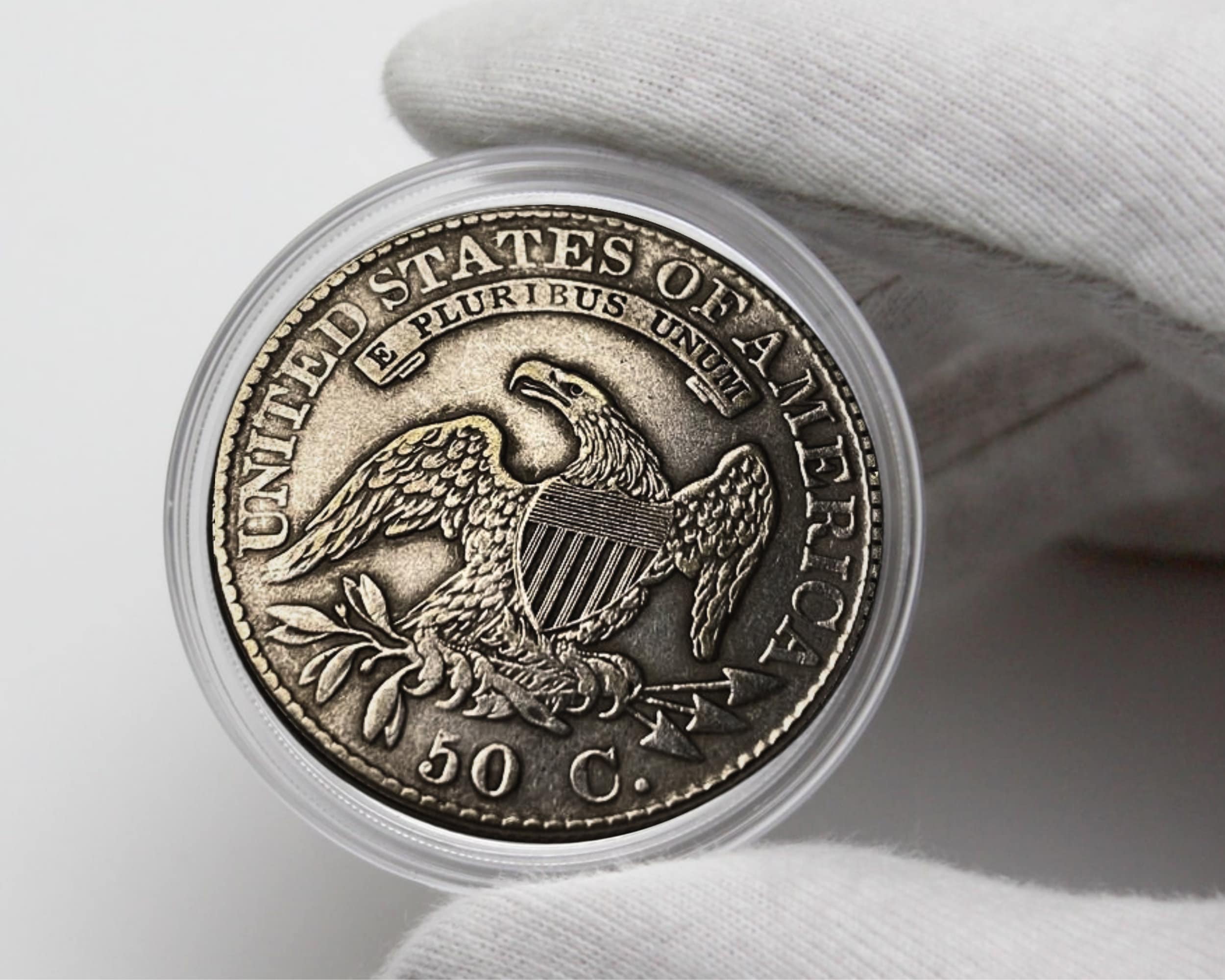 Coins 1815 Capped Bust Half Dollar American Collectibles US ...