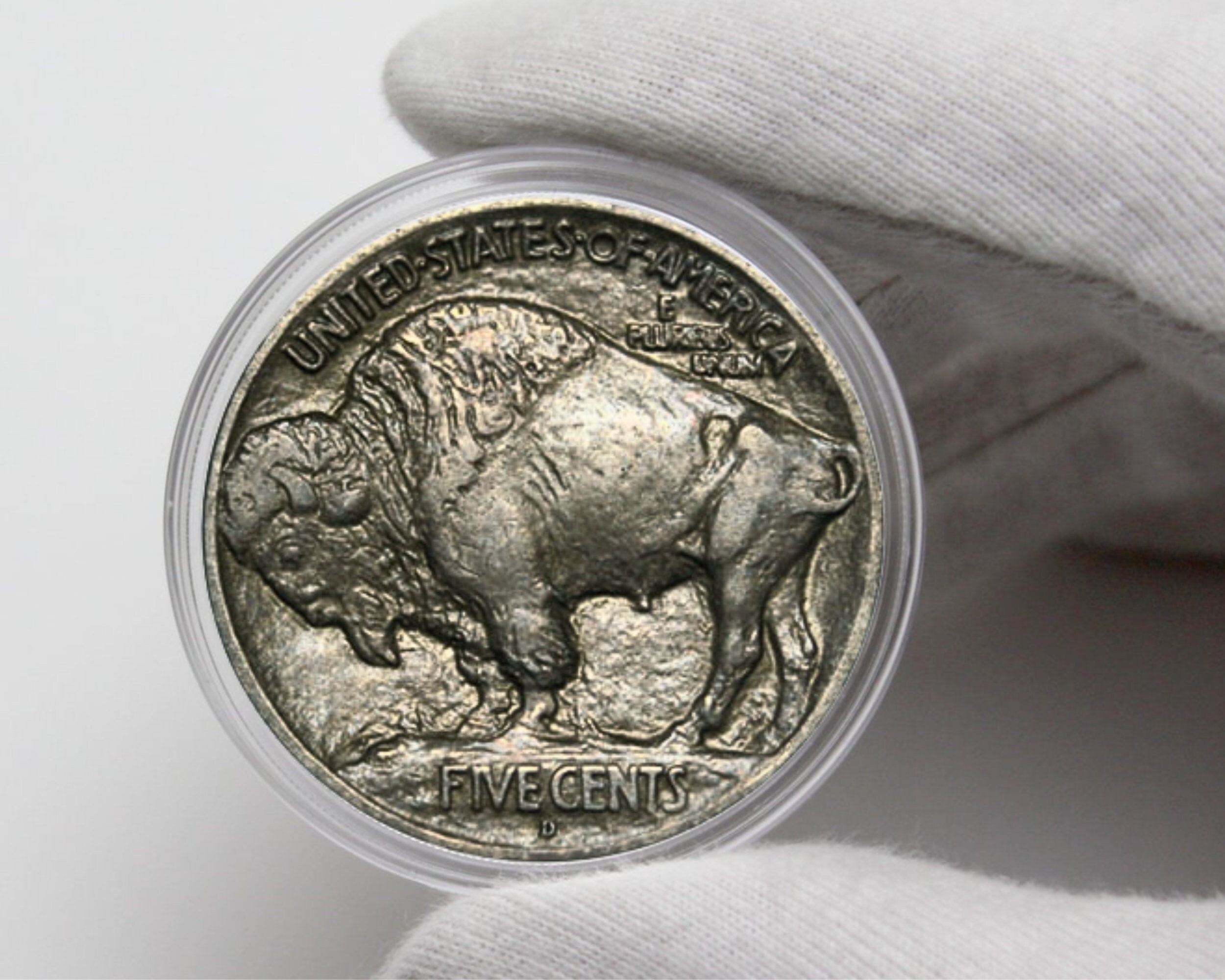 Coins 1913 D Buffalo Nickel Collectibles Coins US Commemorative Coins ...