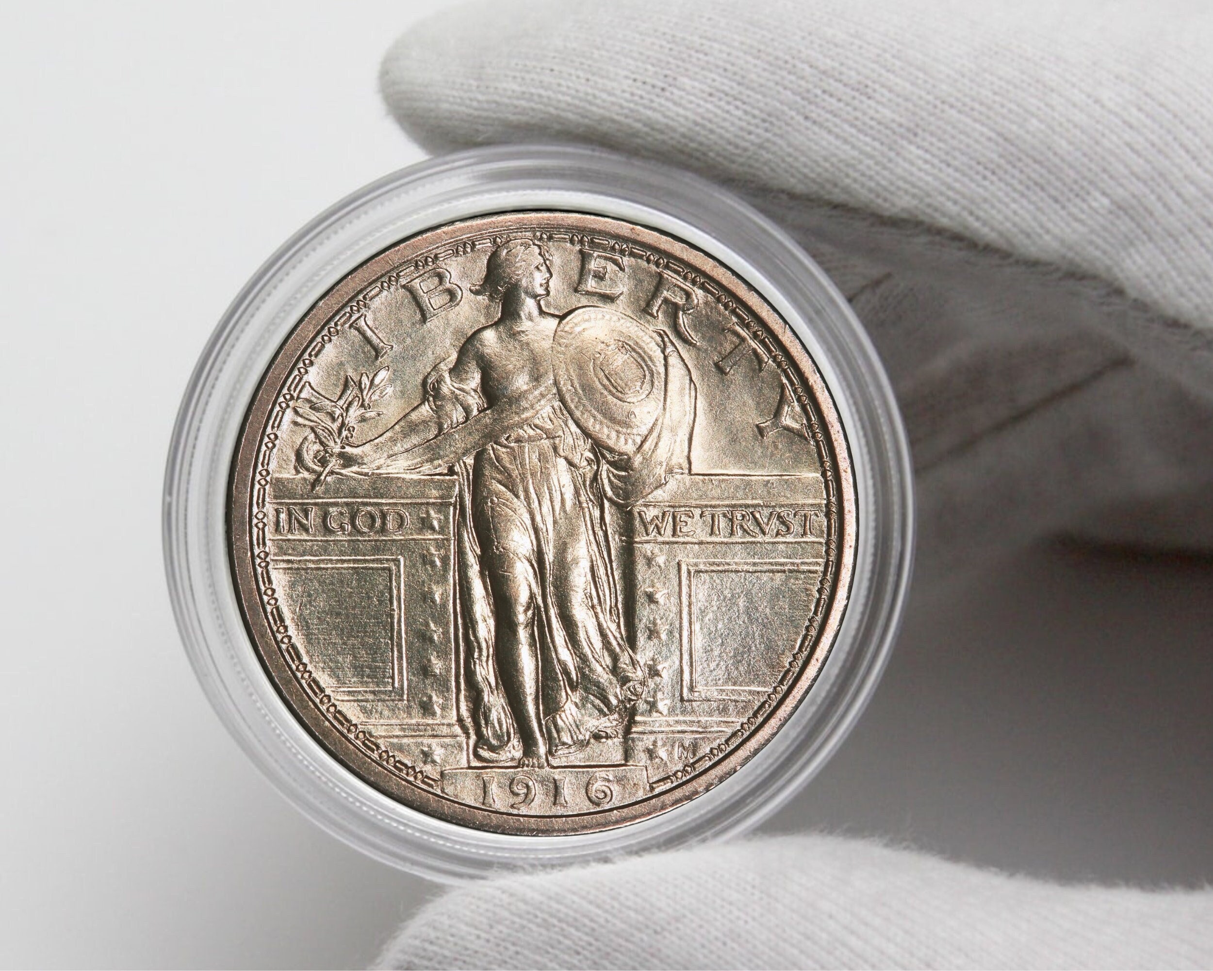 Coins 1916 Standing Liberty Quarter Collectibles Coins US Commemorative ...