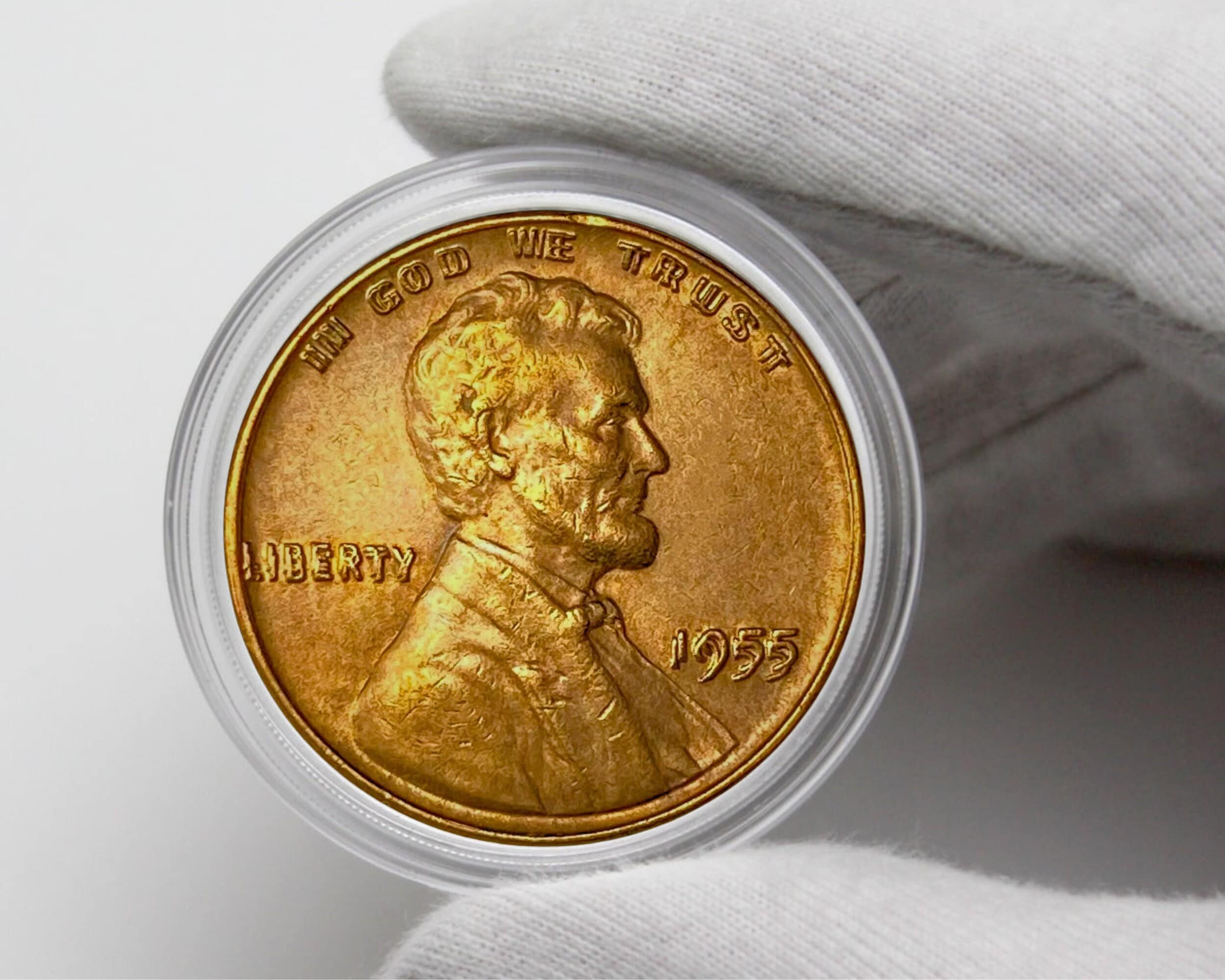 COINS 1955 55 Double Die Lincoln Cent Collectibles Coins US ...