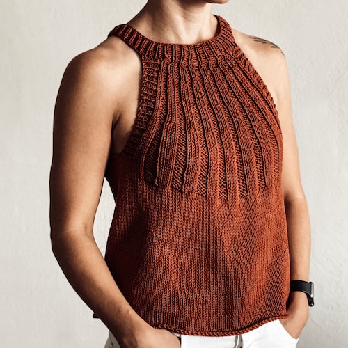 ERA Summer Top Knitting Pattern - Etsy