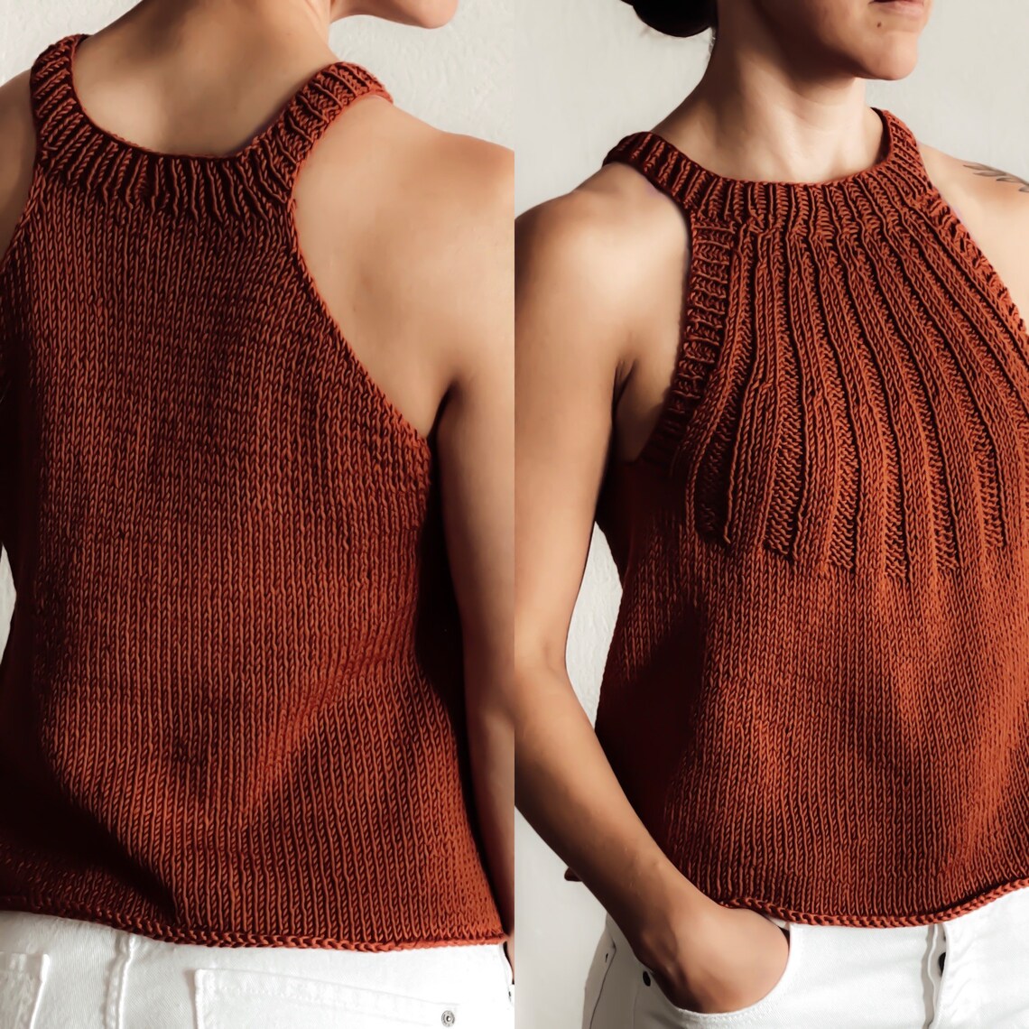 ERA Summer Top Knitting Pattern - Etsy