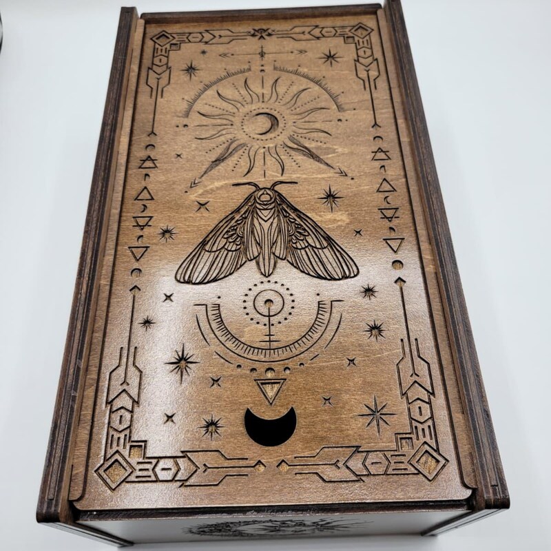 Tarot Deck Box - Etsy