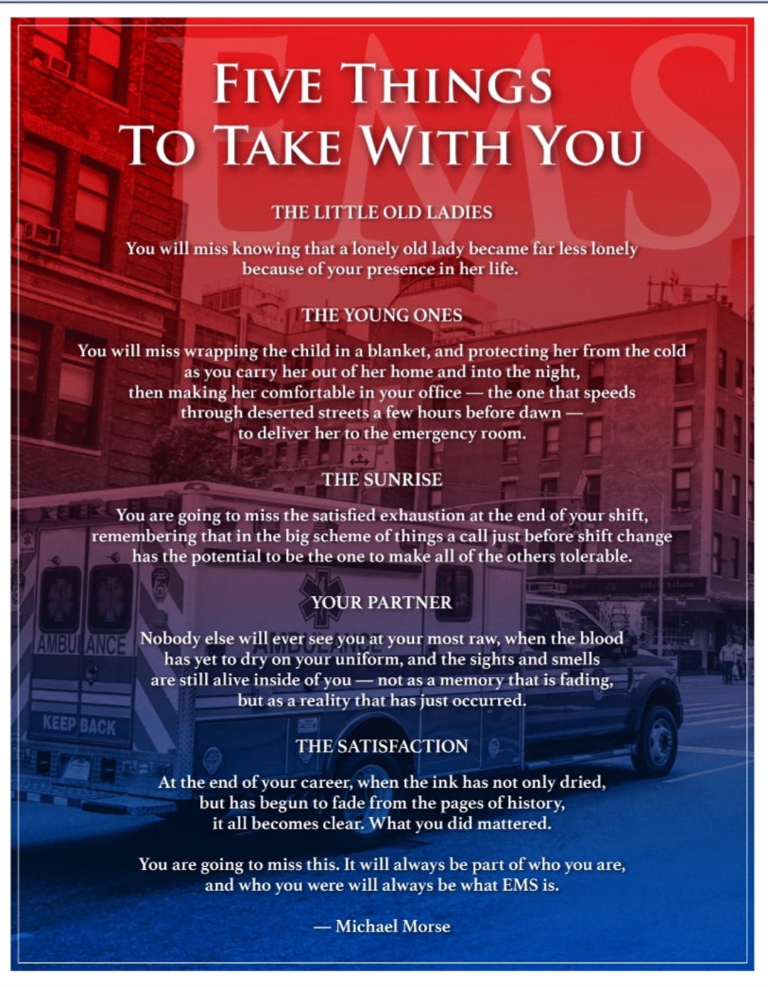 You Are Going to Miss This. EMS Appreciation Print - Etsy