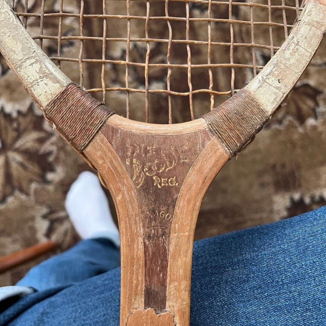 Vintage Badminton Racket - Etsy