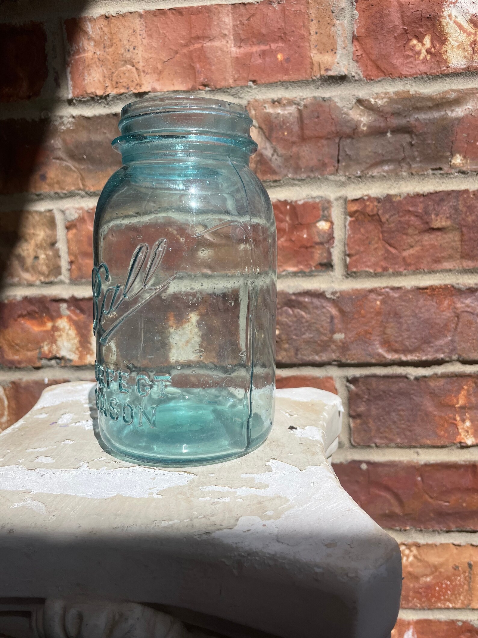 1910-1923 Authentic Vintage Blue Ball Perfect Mason Jar - Etsy
