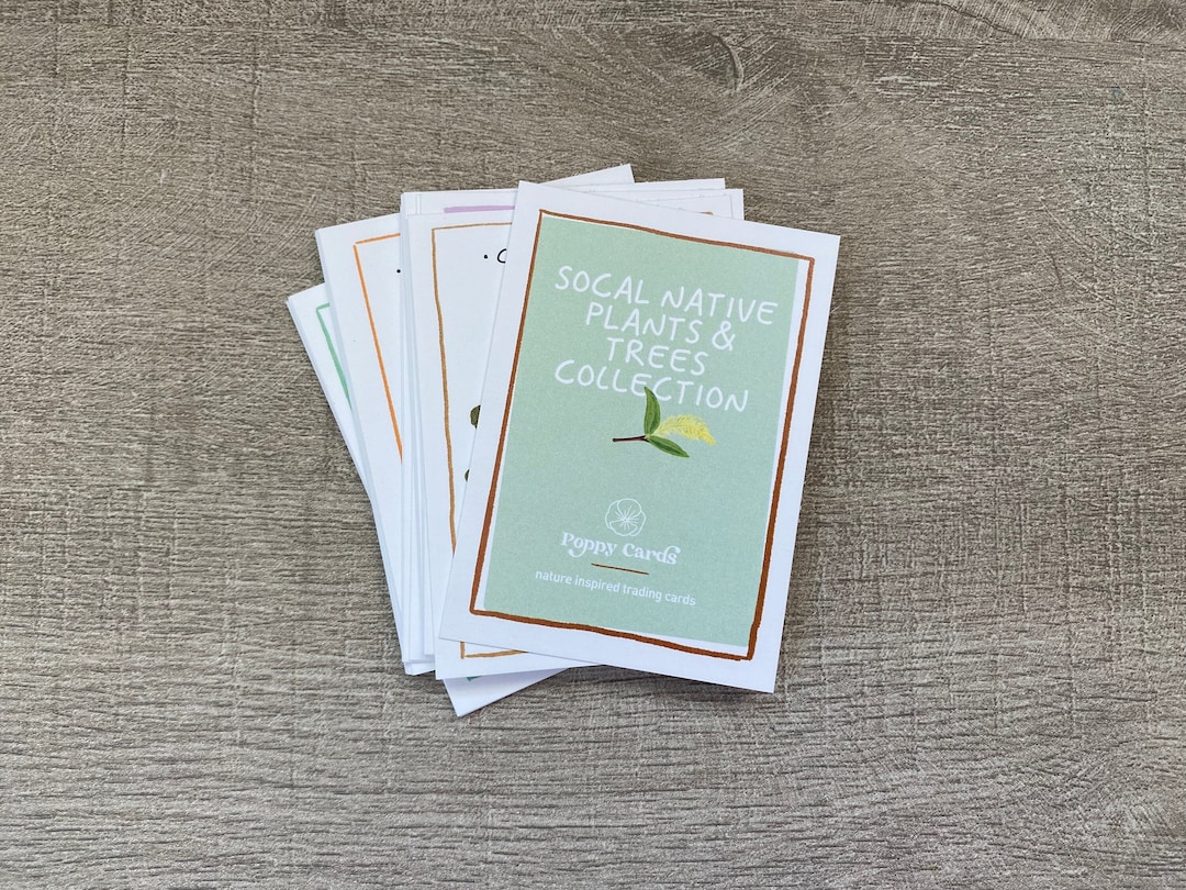 Socal Native Plants and Trees Collection - Etsy