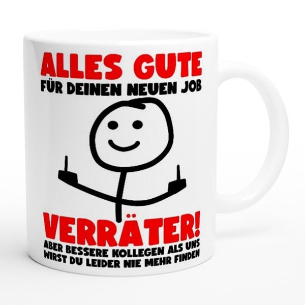 Kollege abschied tasse - Etsy.de