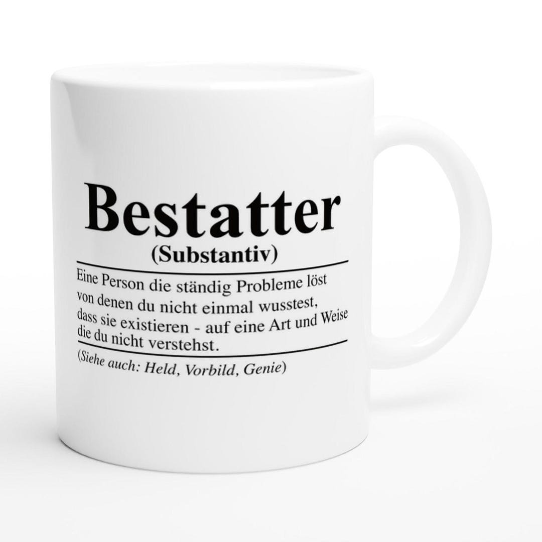 Undertaker Mug as a Gift for Undertakers, Funeral Home, Undertaker Gift ...