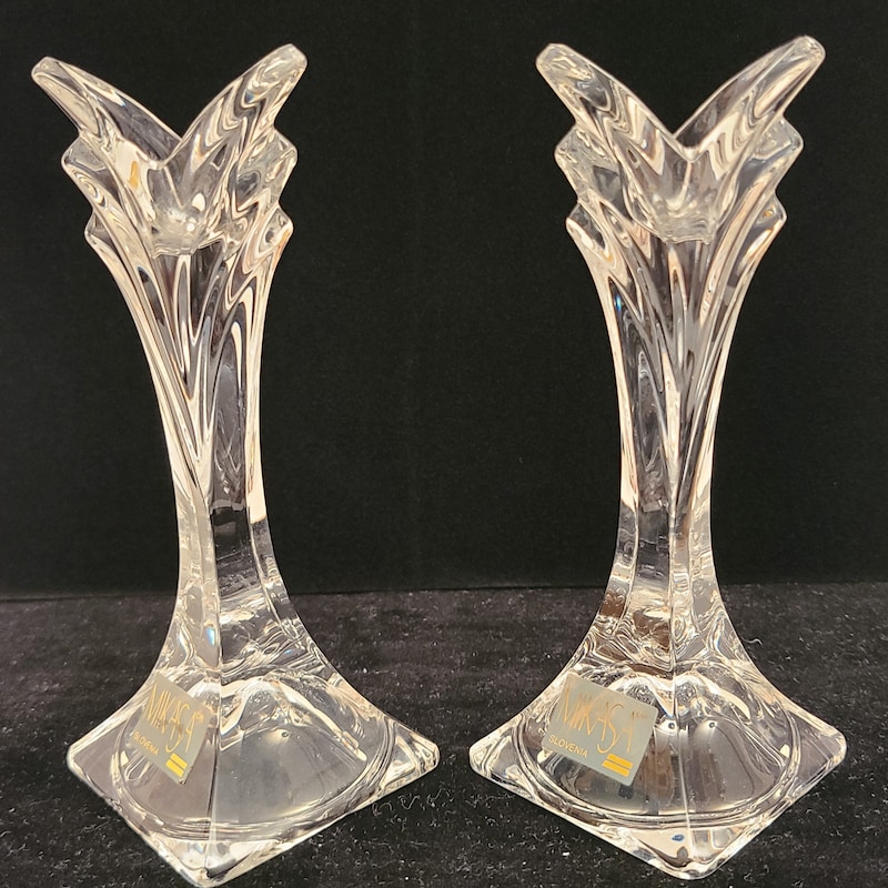 Mikasa Candlestick Holder - Etsy