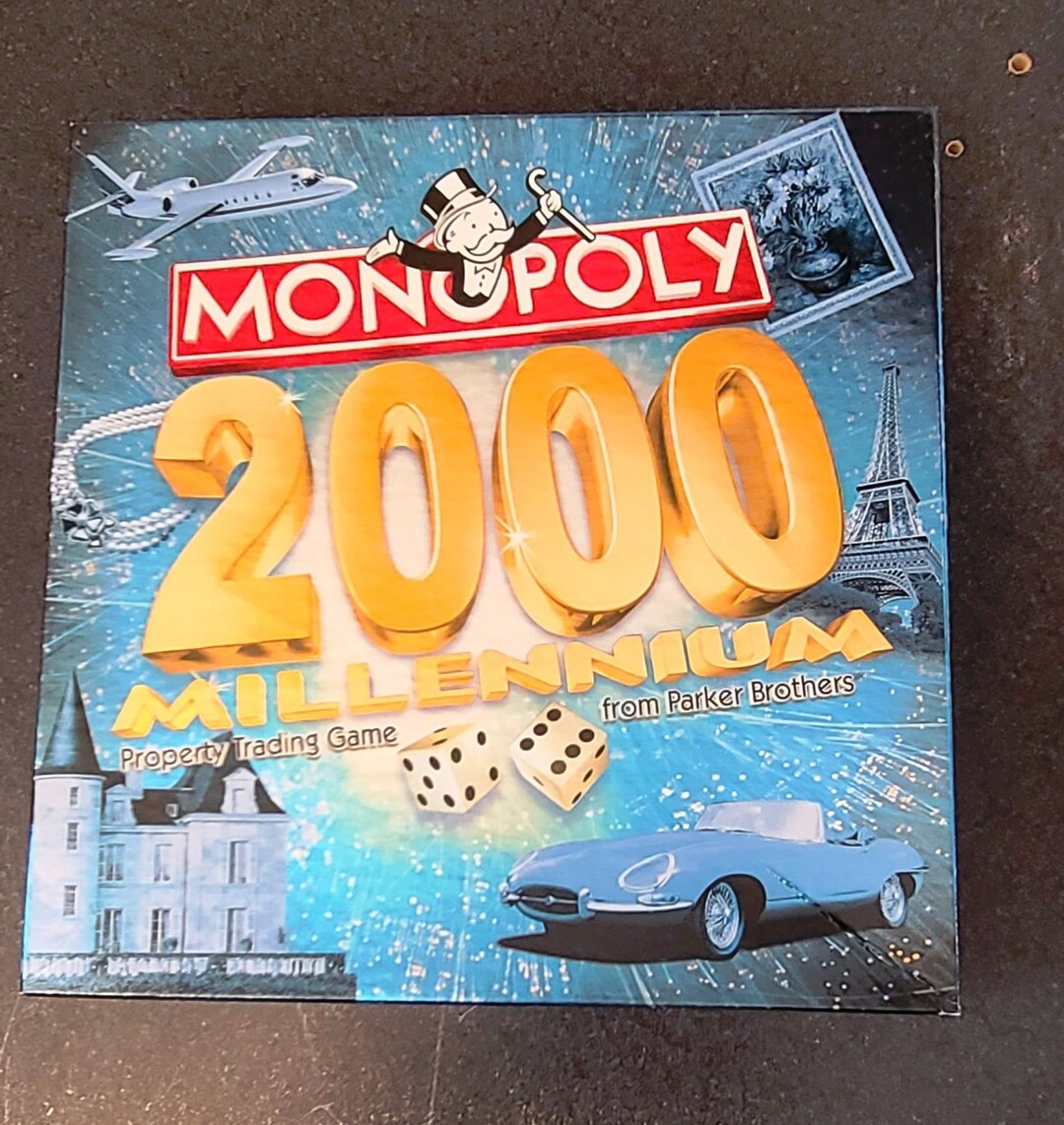 Monopoly Board Game the 2000 Millennium Edition - Etsy