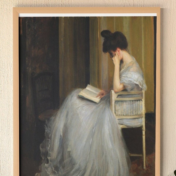 Women Reading Art - Etsy