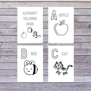 Alphabet Coloring Pages Printable, Alphabet Letters Printable, Alphabet ...