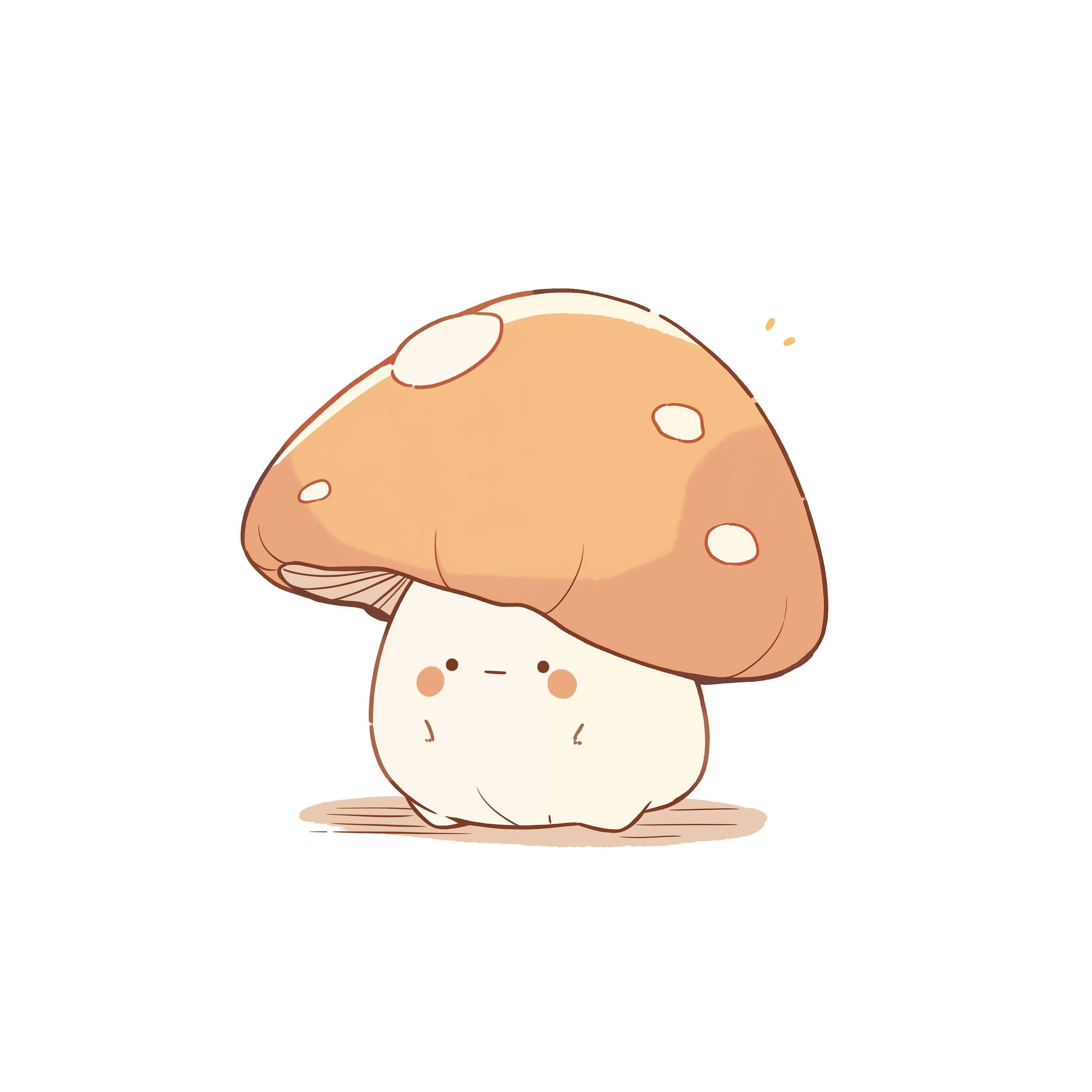 10 Kawaii Mushroom Clipart Anime Animals, Cute Japanese Fungi, Mushroom ...