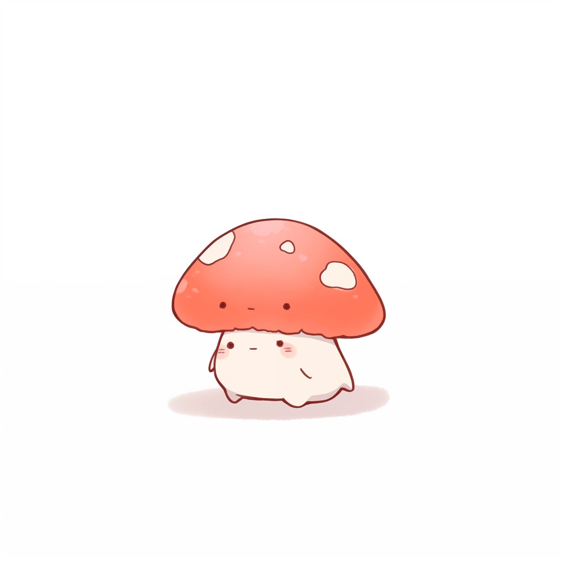 10 Kawaii Mushroom Clipart Anime Animals, Cute Japanese Fungi, Mushroom ...