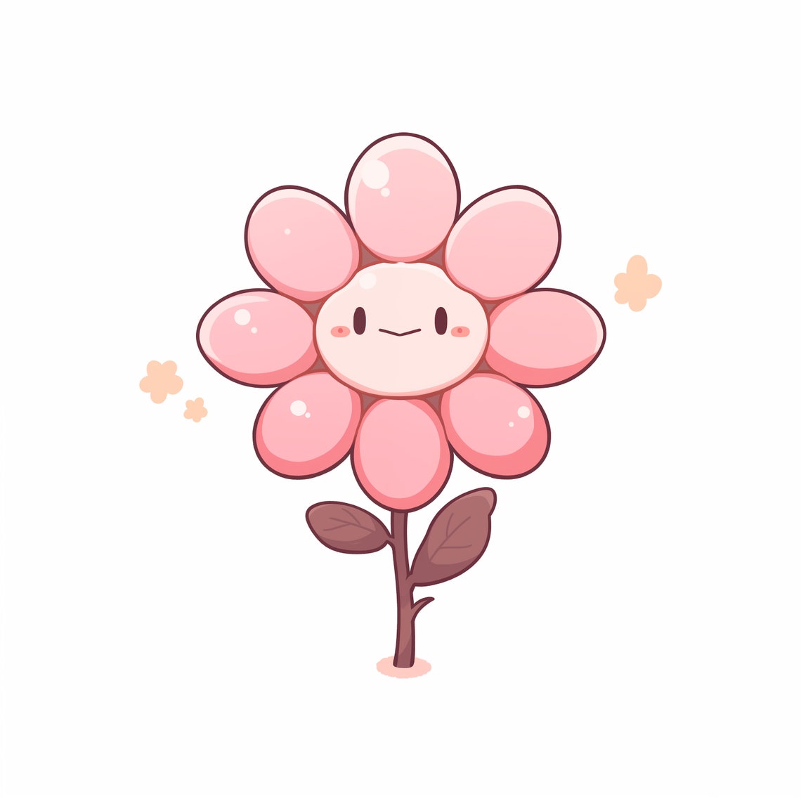 25 Kawaii Flowers Clipart Anime Flowers, Japanese Sunflower, Rose ...