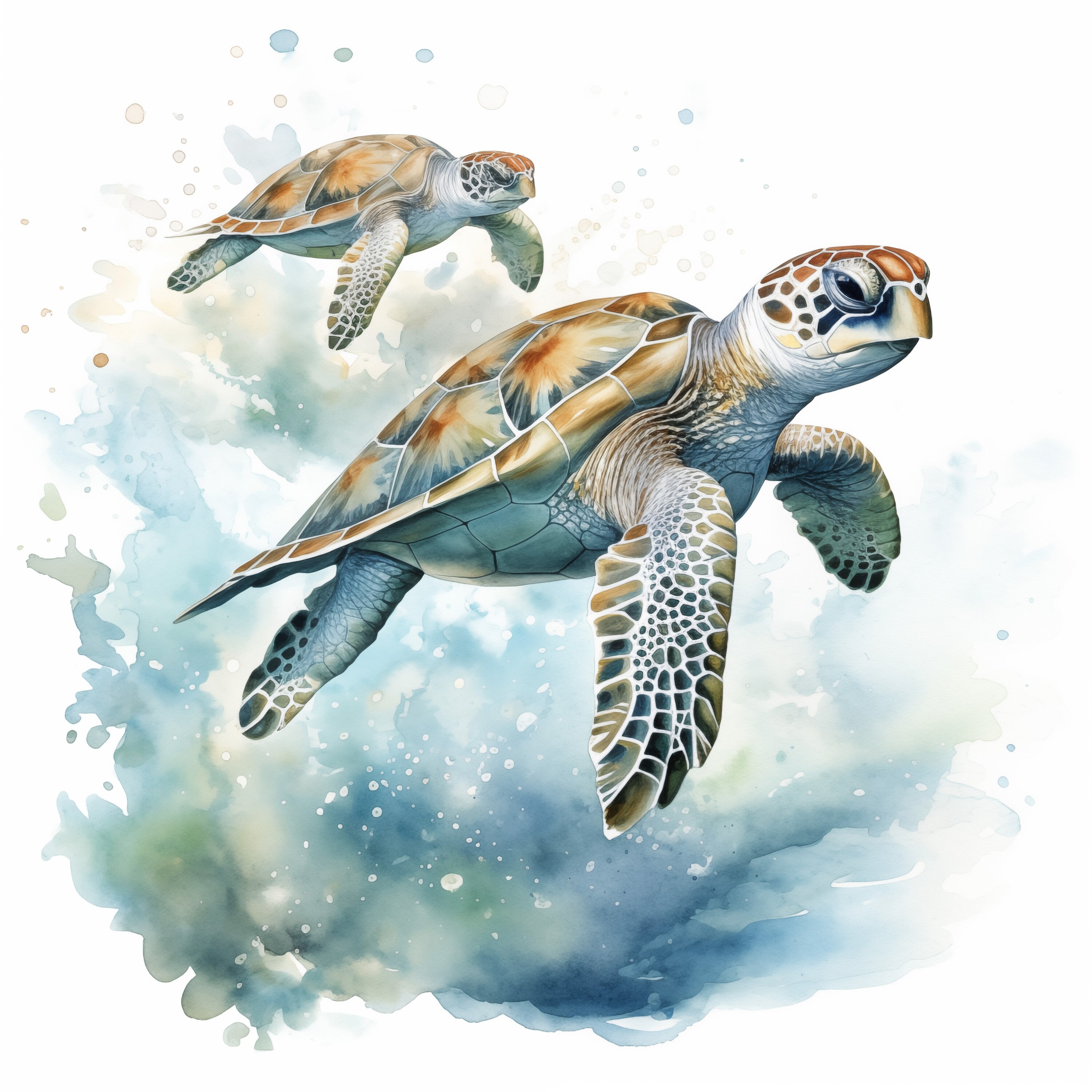 20 Underwater Cliparts Maritime, Nautical Digital Artwork, Ocean Design ...