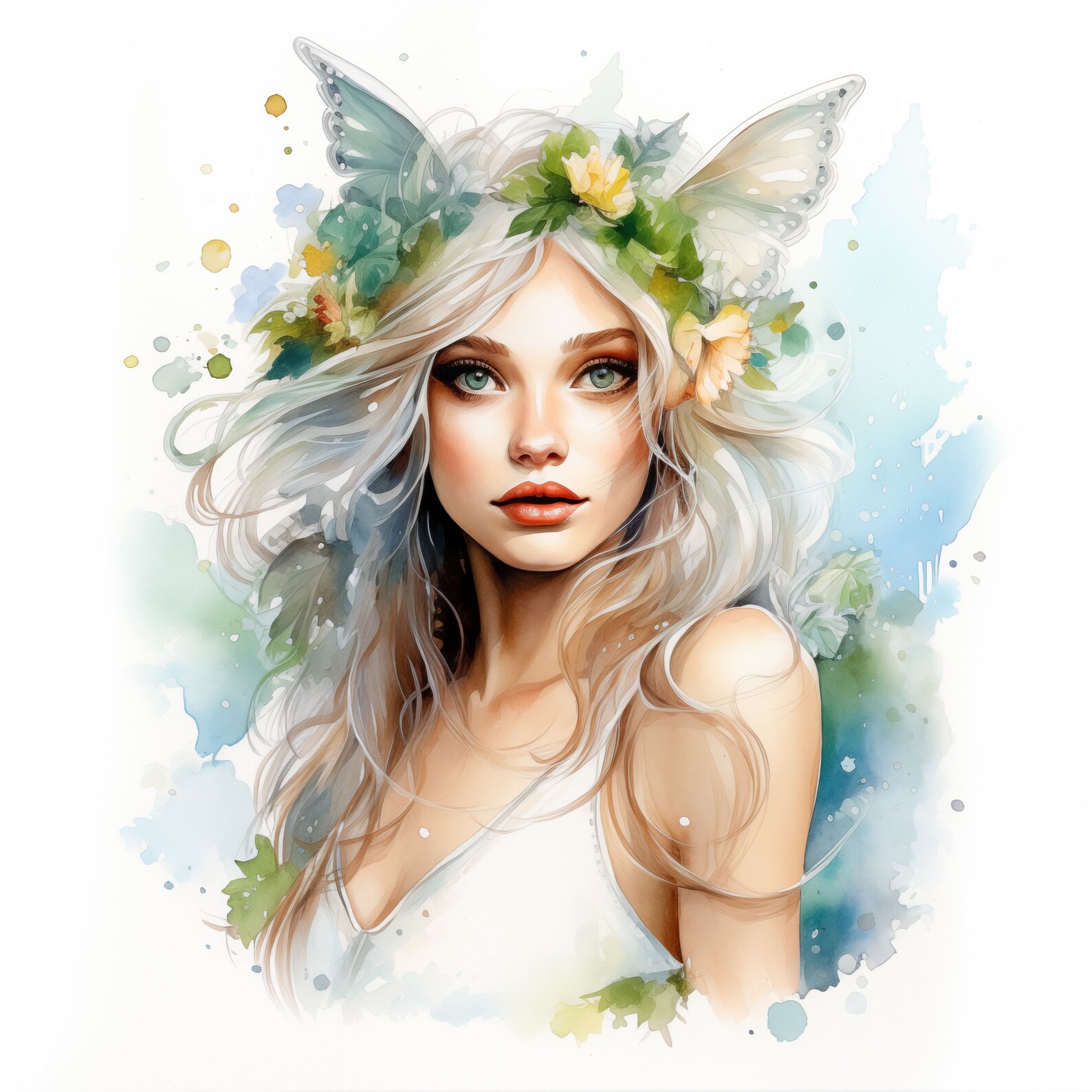 30 Mystical Fairy Cliparts | Fantasy, Mythical Creatures, Fairies and ...