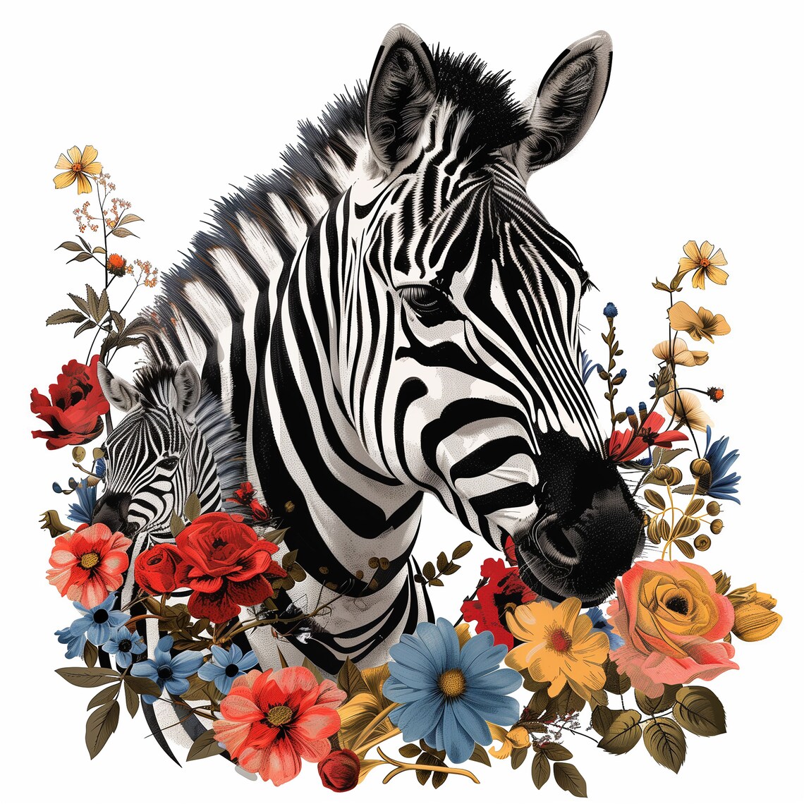 20 Safari Animals Clipart Animals, Digital Art, Elephant, Tiger, Lion ...