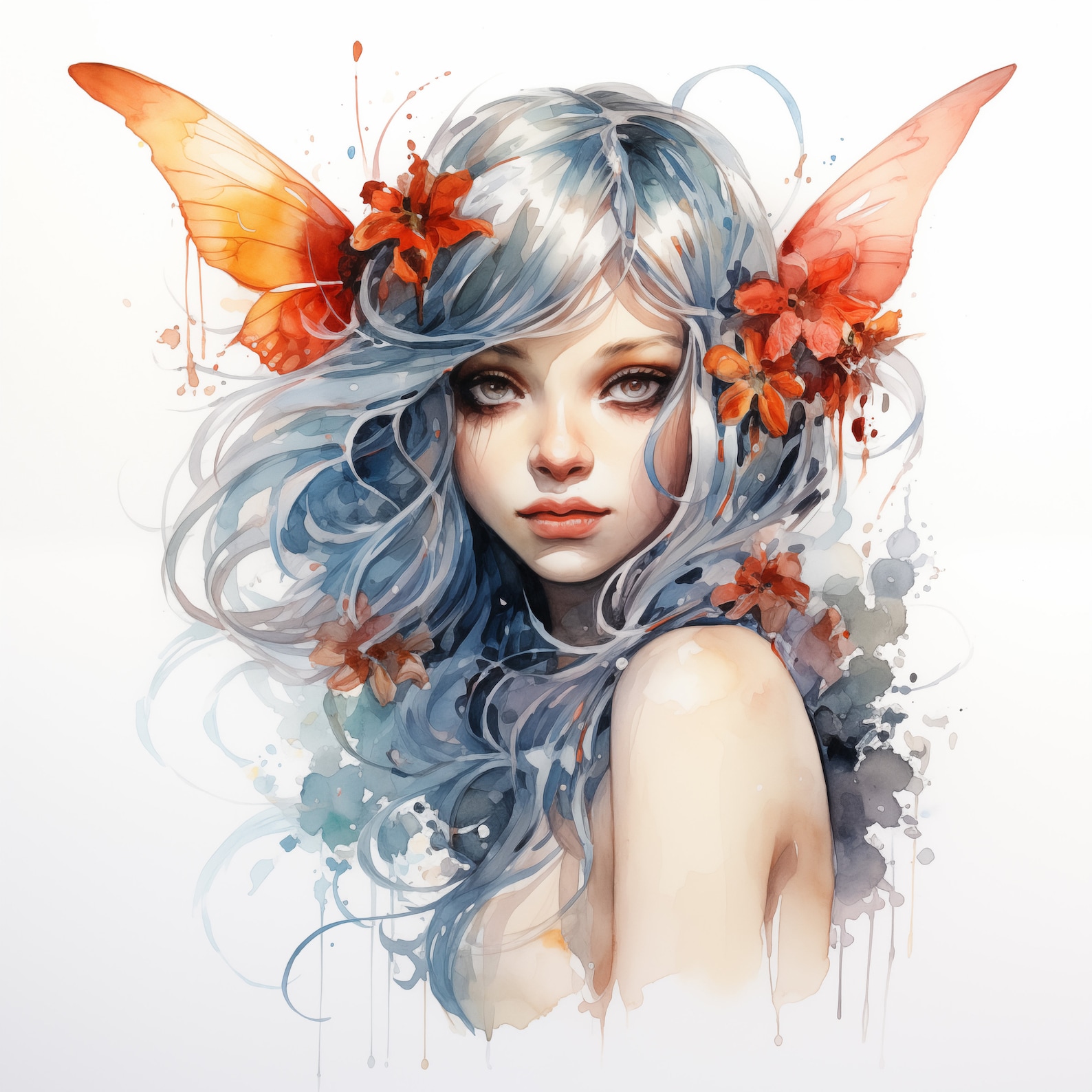 30 Mystical Fairy Cliparts | Fantasy, Mythical Creatures, Fairies and ...