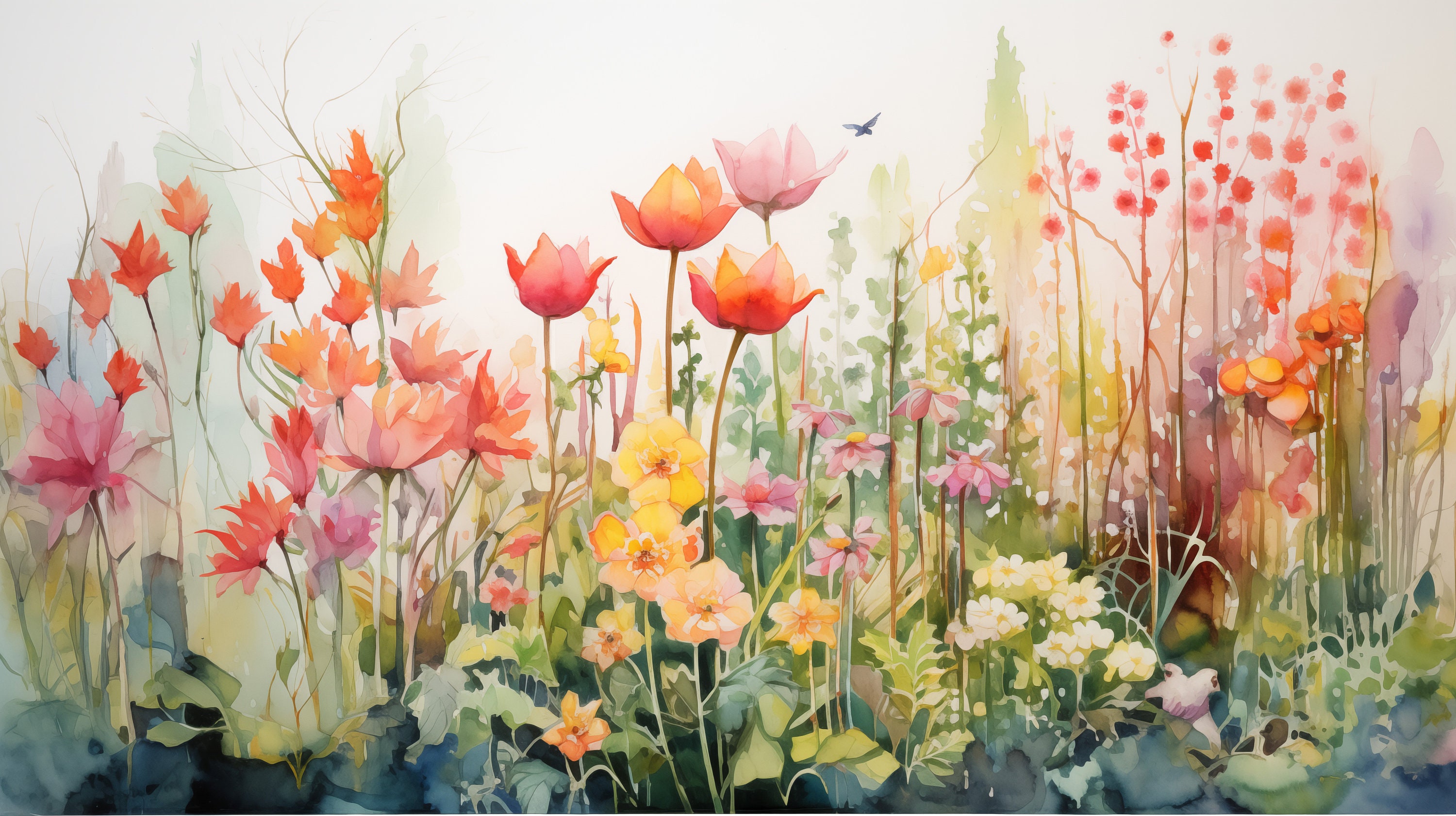Spring Garden Vintage Paintings | 20 Spring Landscapes & Sceneries ...