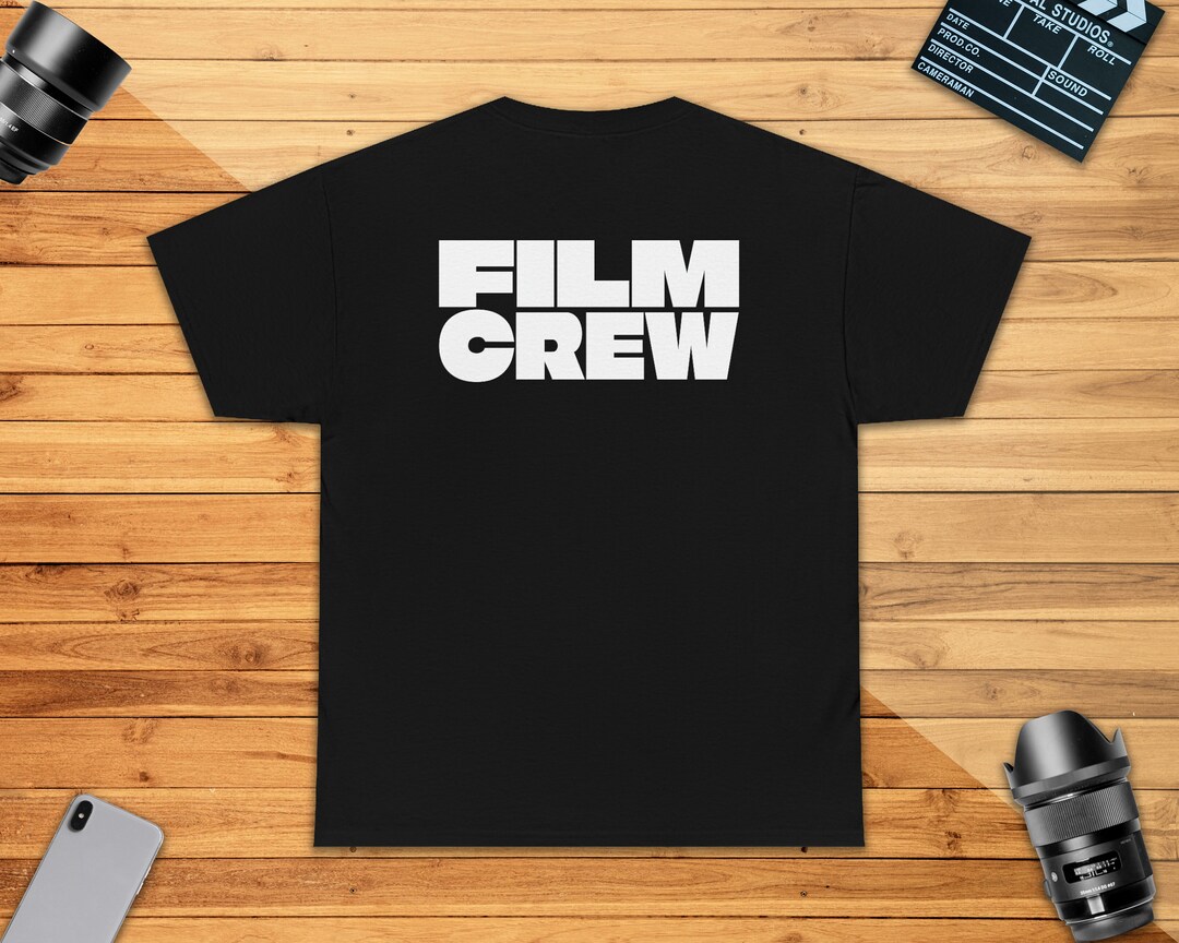 Film Crew T-shirt, Offical Crew Shirt, Video Produciton Crew, Movie ...