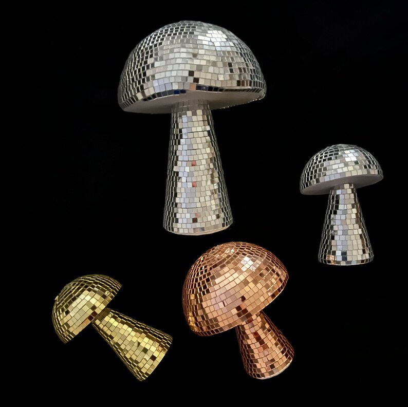 Disco Mushroom - Etsy