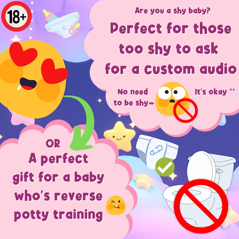 Abdl/little Space Audio Forcing You to Wet Yourself 10 - Etsy