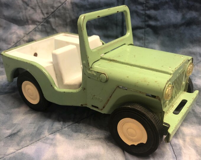 1965 Tonka Mint Green Jeep Dispatcher Toy Vehicle - Etsy