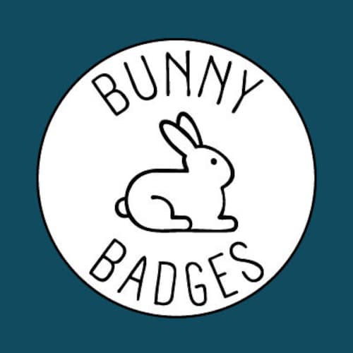 BunnyBadges - Etsy