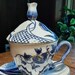 Bombay Co Porcelain Tea Cup or Mug Set, China Ceramic Tea for One ...
