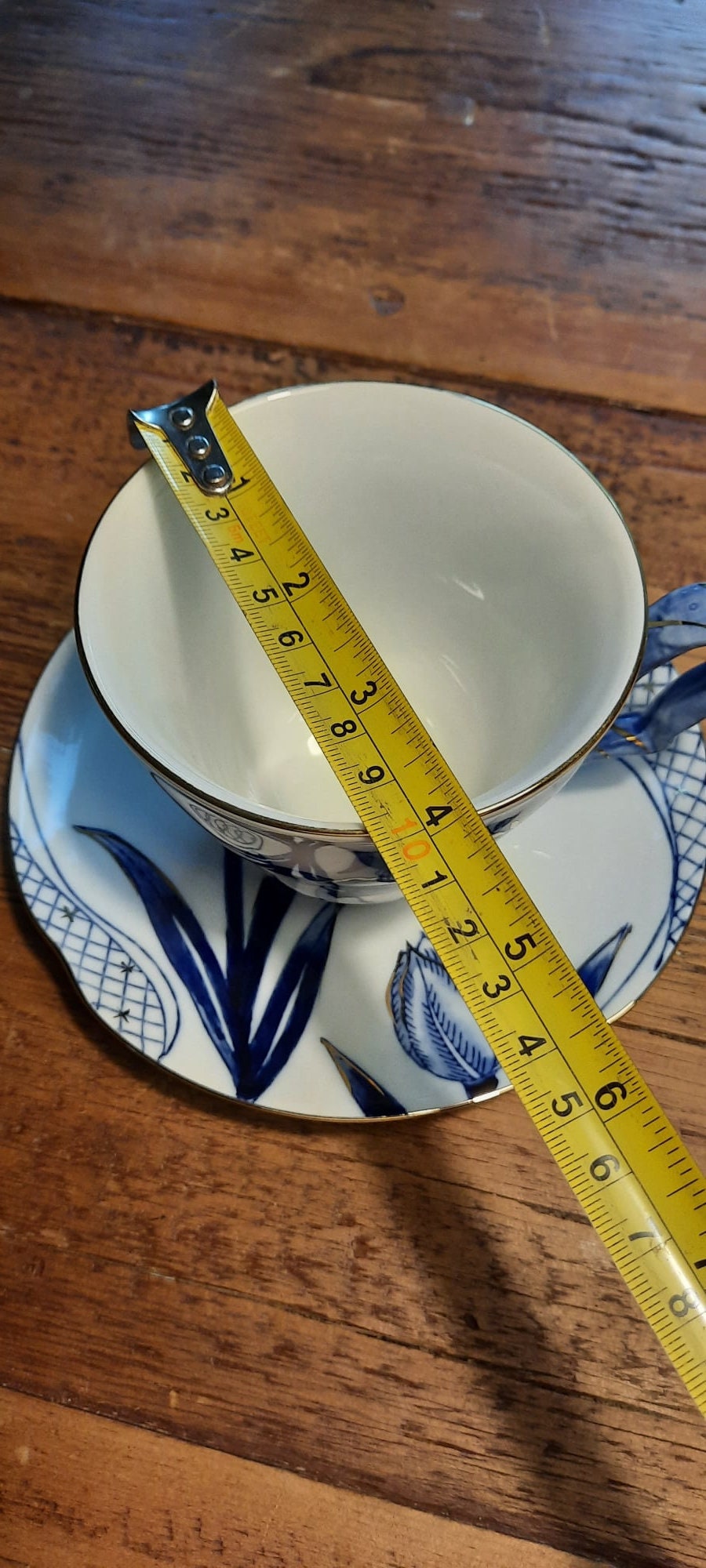 Bombay Co Porcelain Tea Cup or Mug Set, China Ceramic Tea for One ...