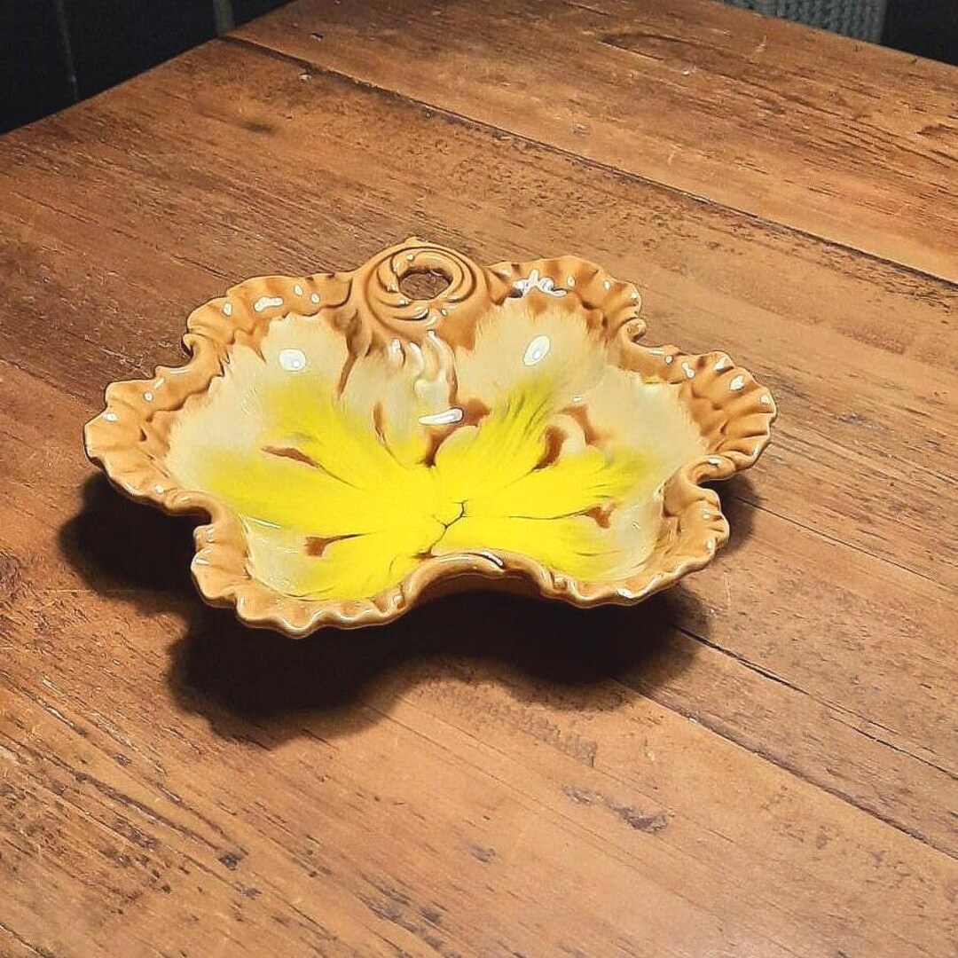 Vintage Ceramic Candy Dish: Mid Century Modern Boho Decor - Etsy