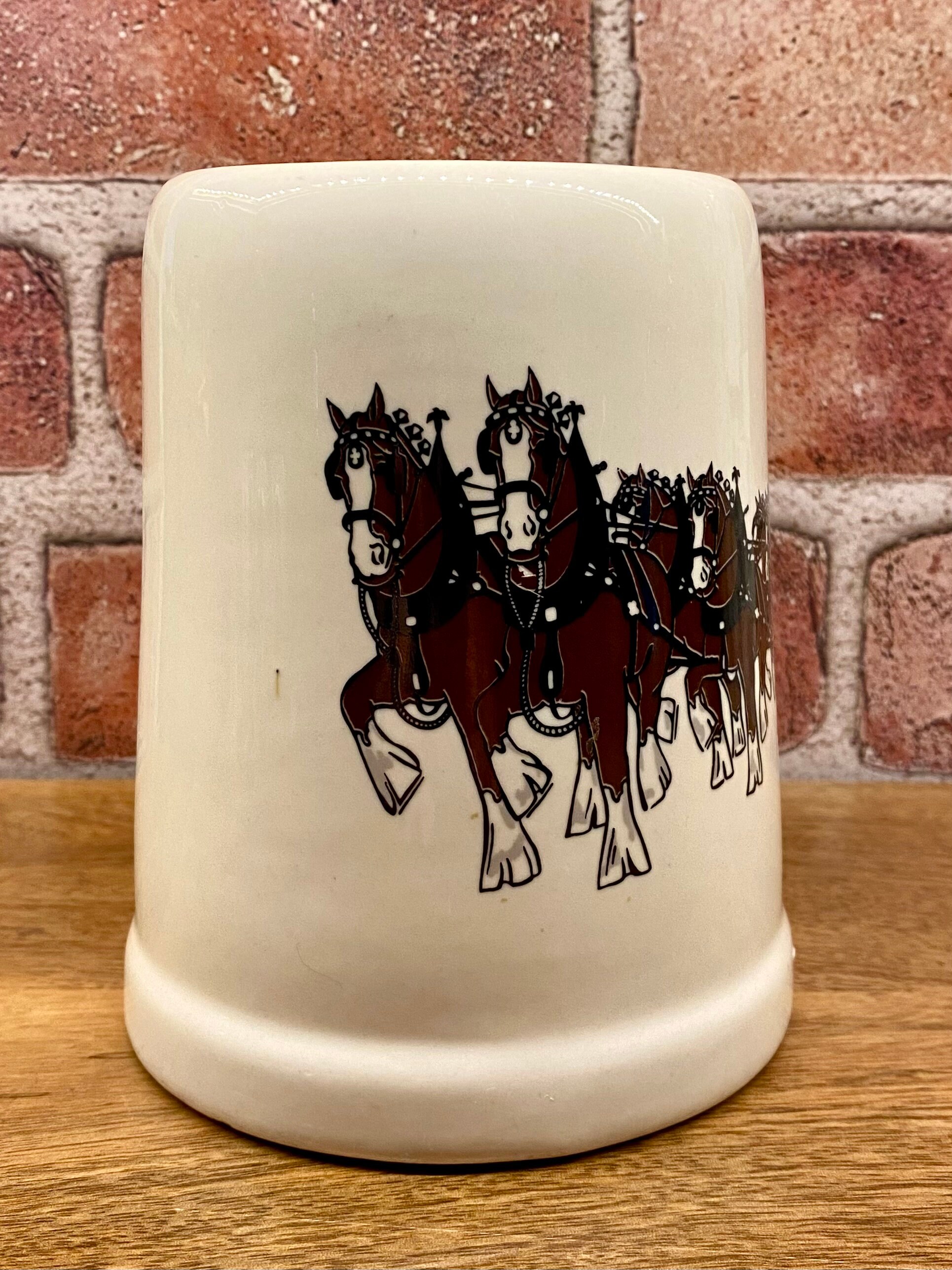 Vintage Budweiser Clydesdale Beer Stein / Budweiser Champion - Etsy